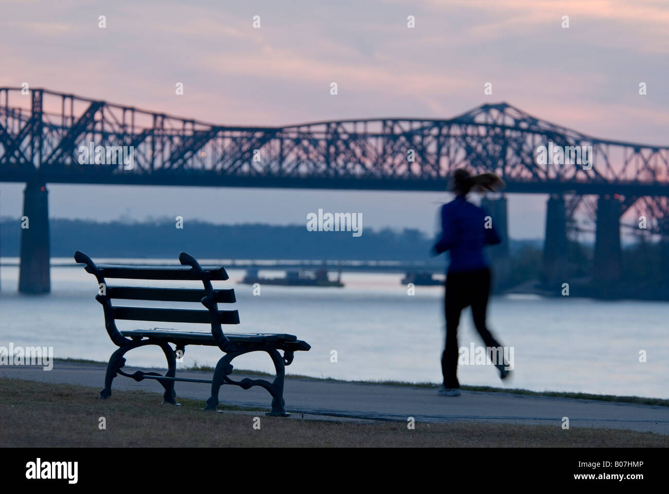 Memphis arkansas bridge hi-res stock photography and images - Alamy