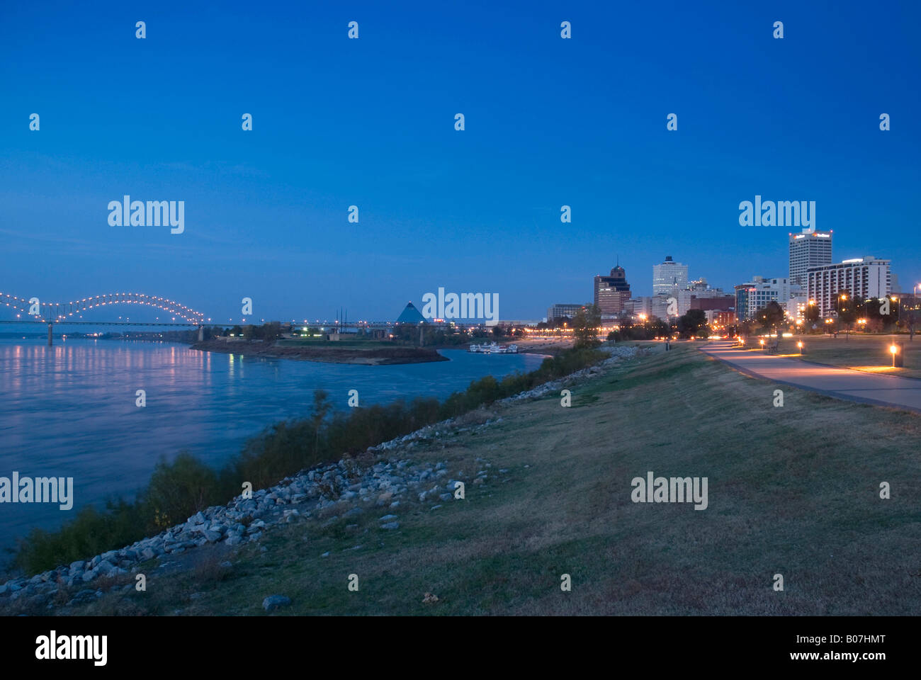 Mississippi River, Memphis, Tennessee, USA Stock Photo - Alamy