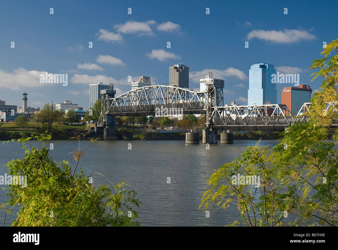 Little rock skyline bridge hi-res stock photography and images - Alamy