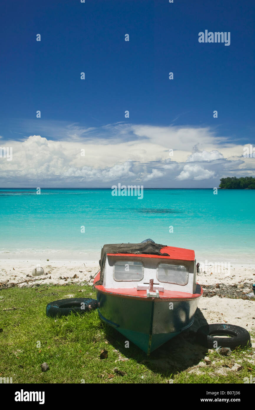 Vanuatu, Espiritu Santo Island Port Olry, Port Olry Town Beach Stock ...