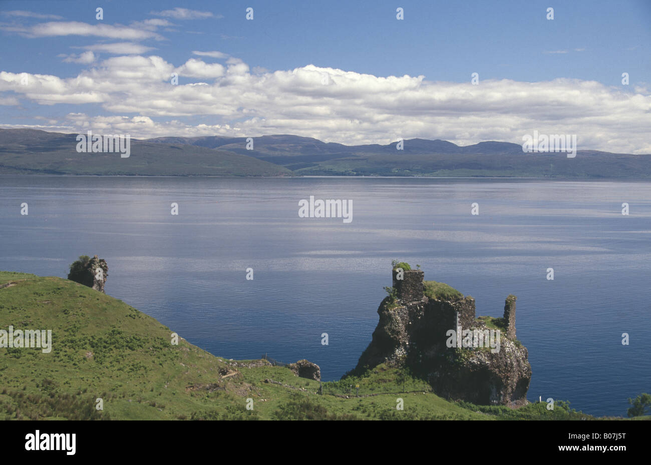 Brochel Castle, Brochel, Raasay, Scotland, UK Stock Photo - Alamy