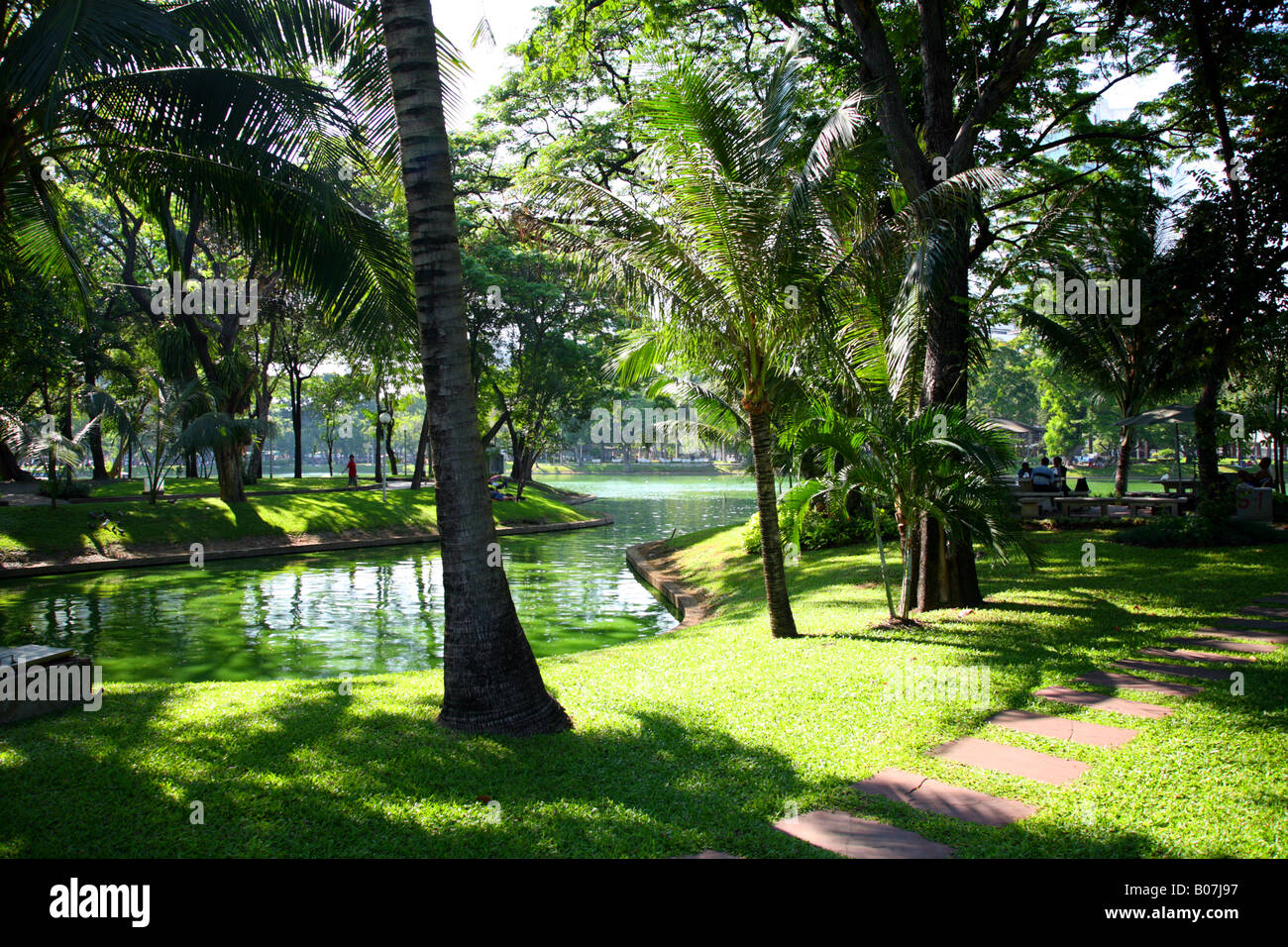 Lumpini park hi-res stock photography and images - Alamy