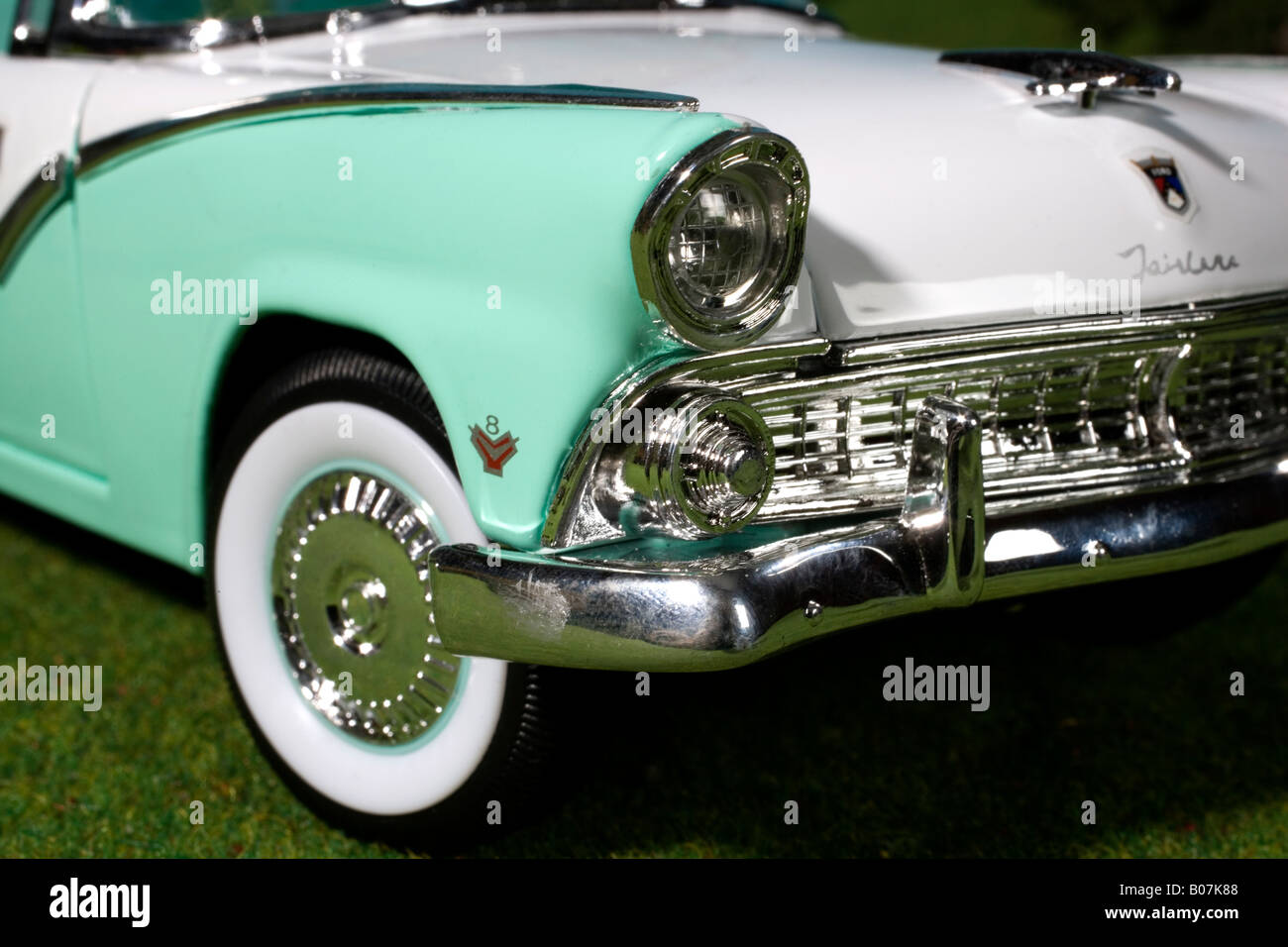 Oldtimer Auto Car model Ford Fairlane Stock Photo - Alamy