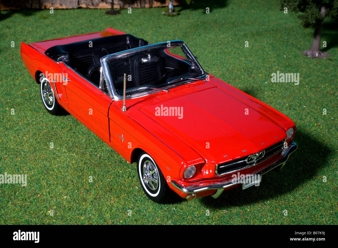 Oldtimer Auto Car model Ford Mustang Stock Photo - Alamy