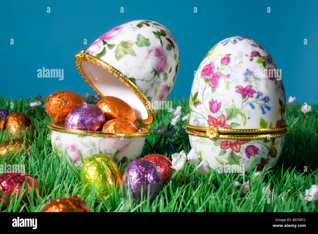 Ostereier Easter eggs Stock Photo - Alamy