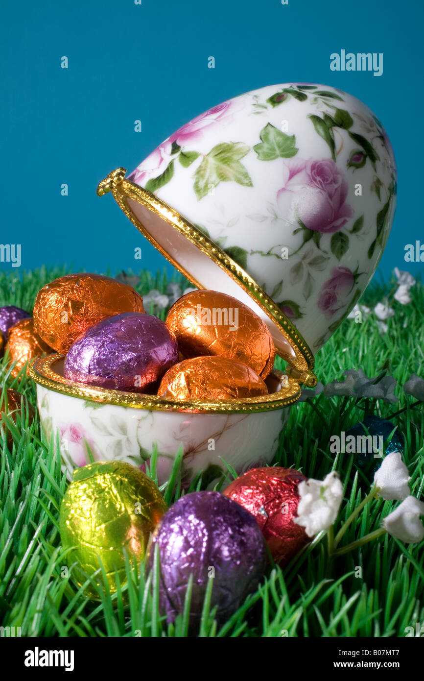 Ostereier Easter eggs Stock Photo - Alamy