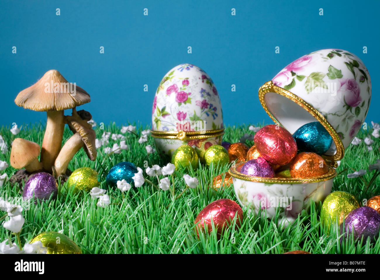 Ostereier Easter eggs Stock Photo - Alamy