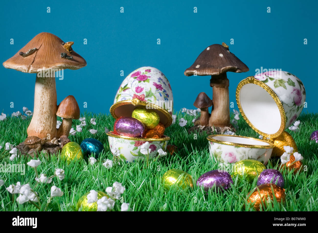 Ostereier Easter eggs Stock Photo - Alamy