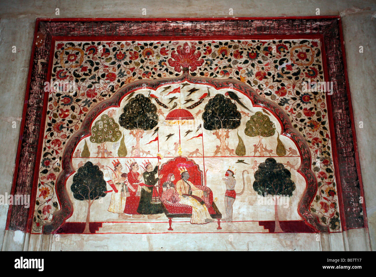 Ceiling Of Raj Mahal High Resolution Stock Photography and Images - Alamy