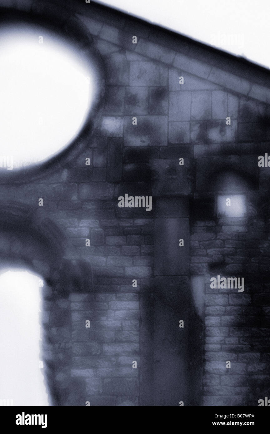 old broken church Stock Photo - Alamy