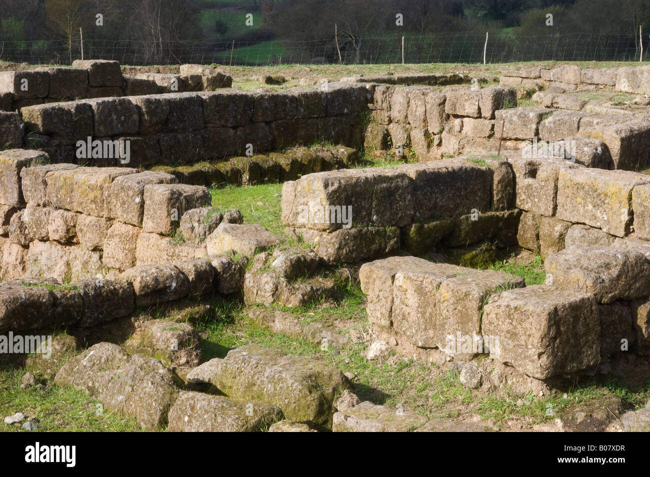 Veio natural park, ancient etruscan remains Stock Photo - Alamy
