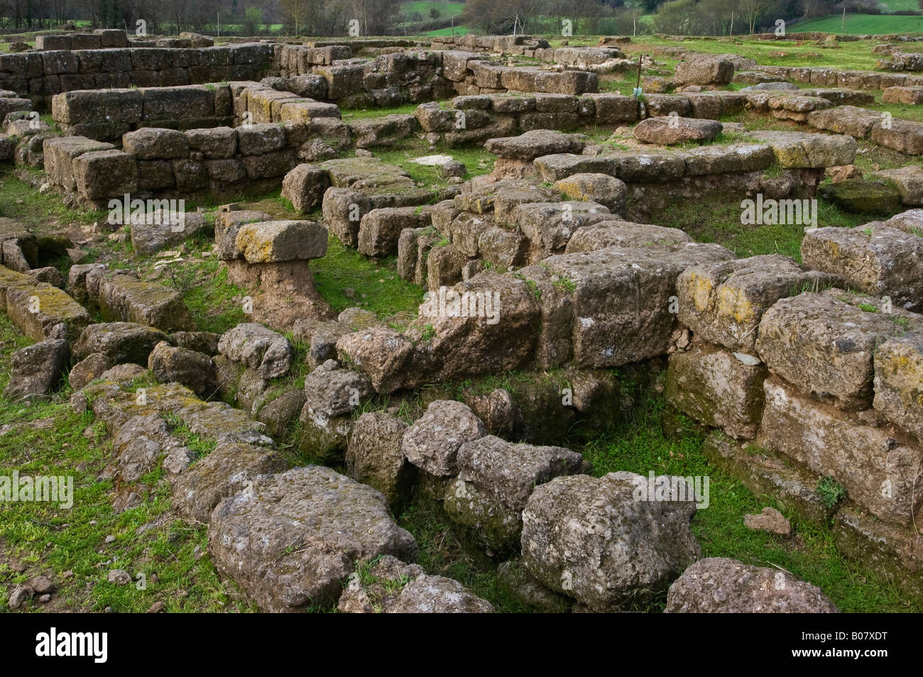 Veio natural park, ancient etruscan remains Stock Photo - Alamy