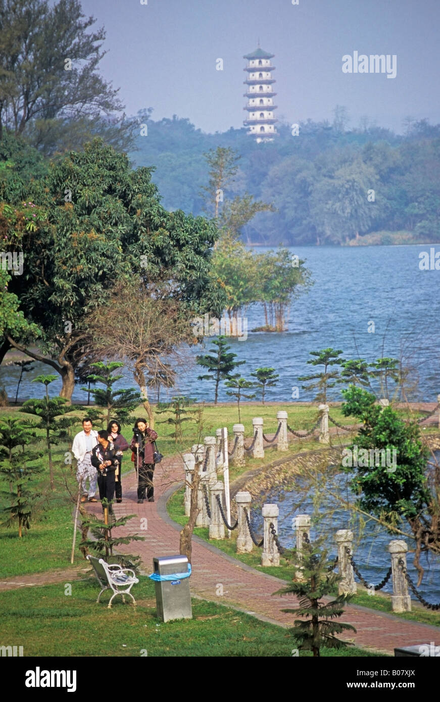 Taiwan Chengching Lake Kaohsiung Stock Photo - Alamy