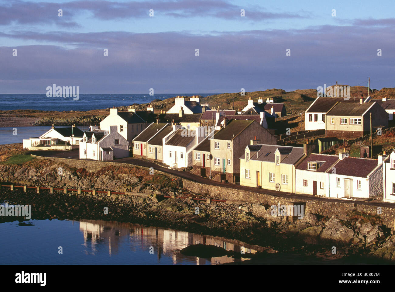 Village of Portnahaven Islay Stock Photo - Alamy