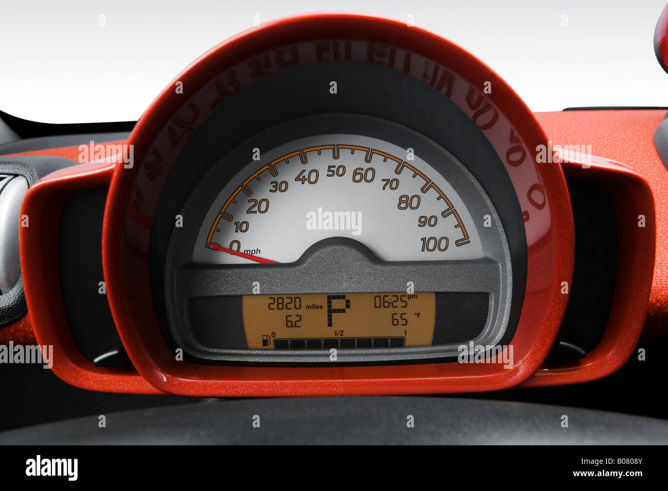 2008 Smart Fortwo Passion in Blue - Speedometer/tachometer Stock Photo ...