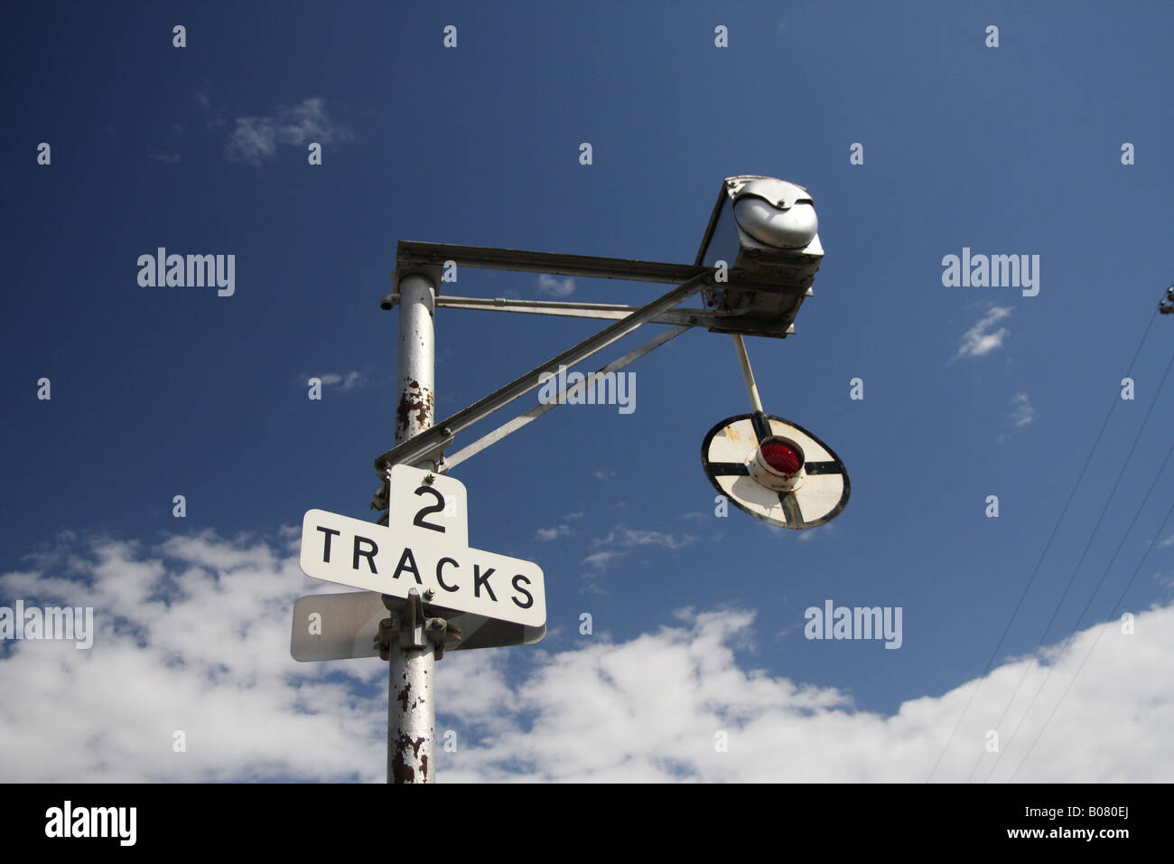 Two railroad tracks hi-res stock photography and images - Alamy