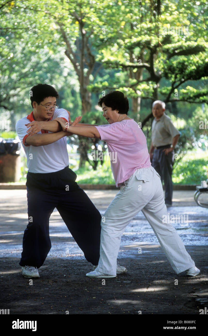 Exercising morning park taiwan hi-res stock photography and images - Alamy