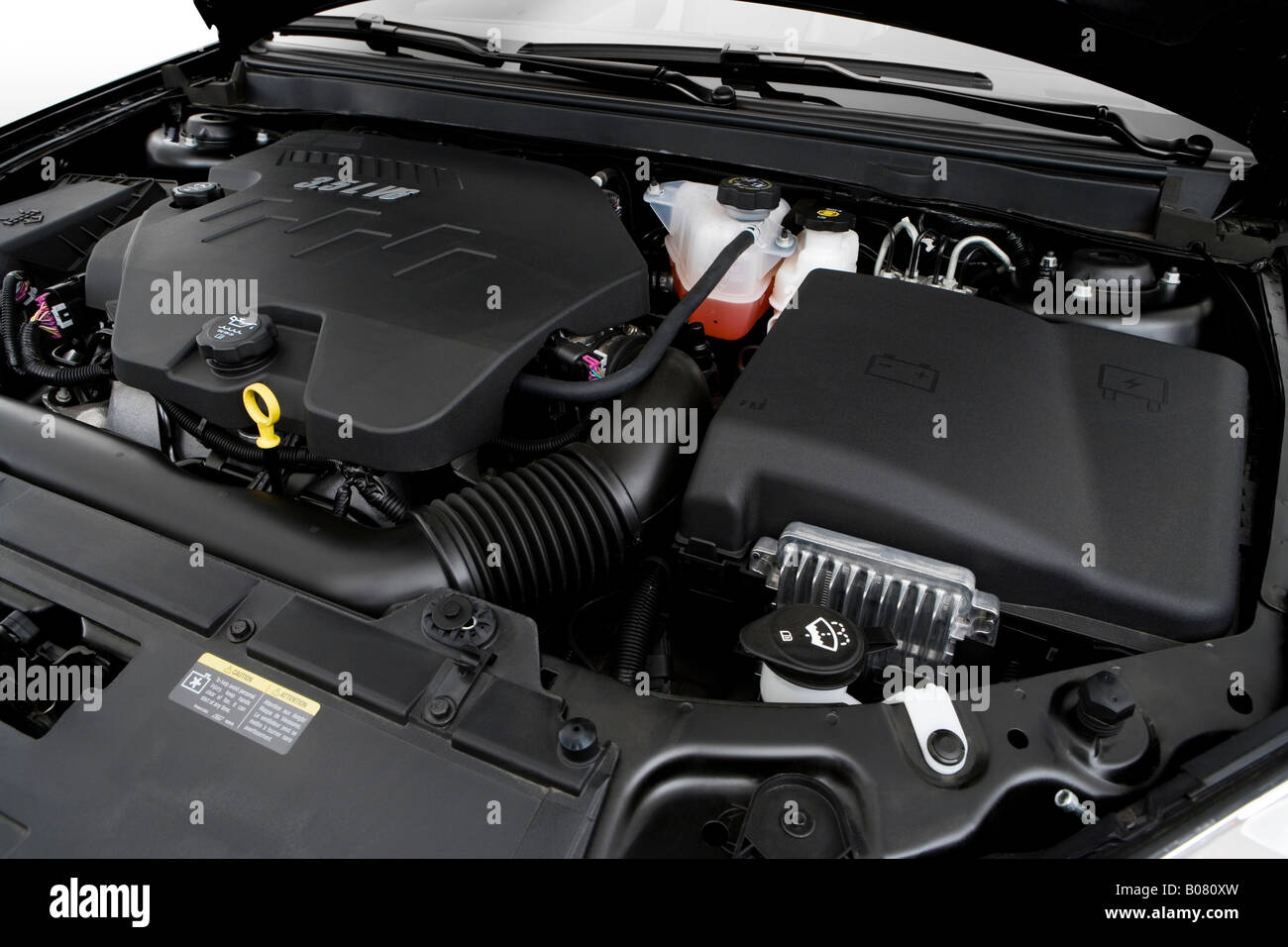 2008 Pontiac G6 GT in Black - Engine Stock Photo - Alamy