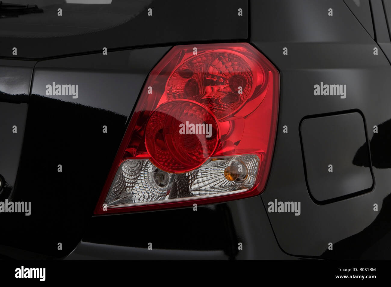 2008 Chevrolet Aveo5 Special Value in Black - Tail light Stock Photo ...