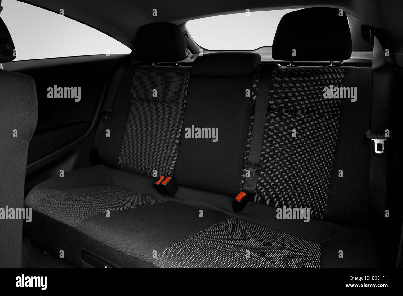 2008 Saturn Astra XR in Blue - Rear seats Stock Photo - Alamy