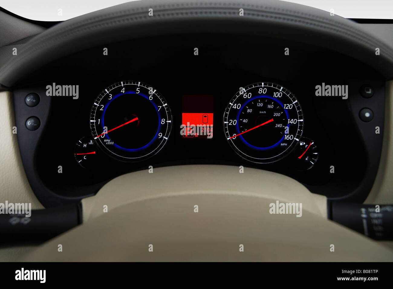 2008 Infiniti EX EX35 Journey in Black - Speedometer/tachometer Stock ...