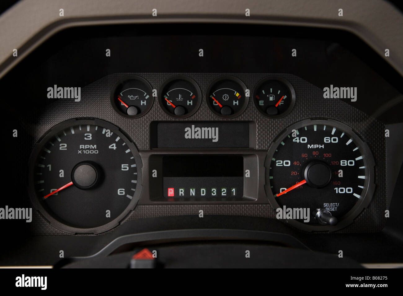 2008 Ford F-250 SD XLT Styleside in White - Speedometer/tachometer ...