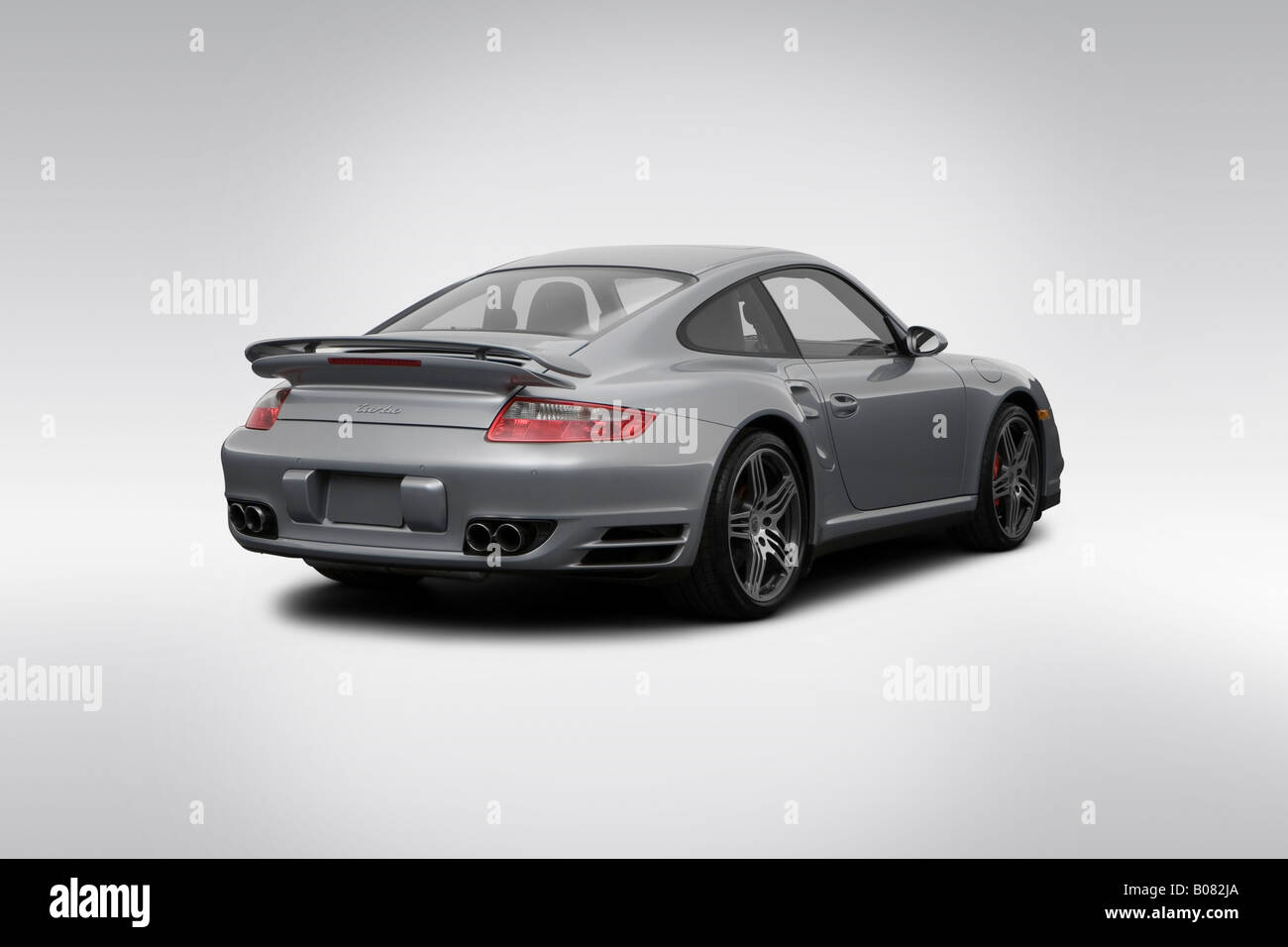 Porsche 911 turbo rear view hi-res stock photography and images - Alamy