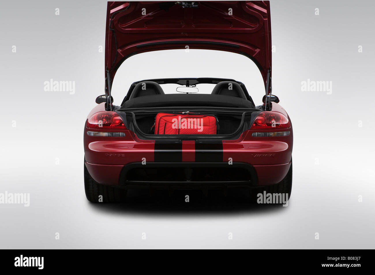2008 Dodge Viper SRT-10 Roadster in Red - Trunk Props Stock Photo - Alamy