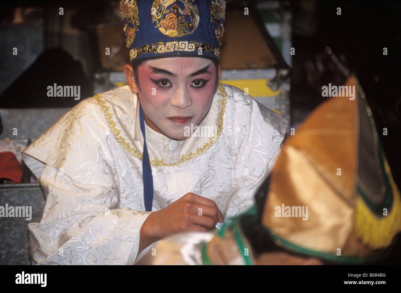 Backstage At The Chinese Opera Taiwan China Stock Photo - Alamy