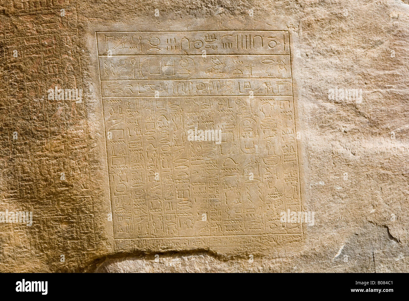 Inscriptions at Wadi Hammamat, Eastern Desert, Egypt, North Africa ...
