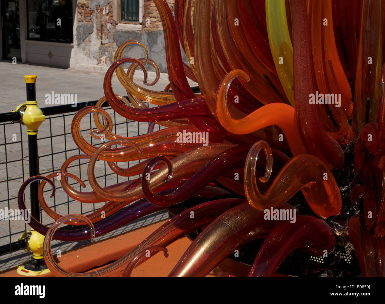 Glass sculpture, Murano, Venice Stock Photo - Alamy