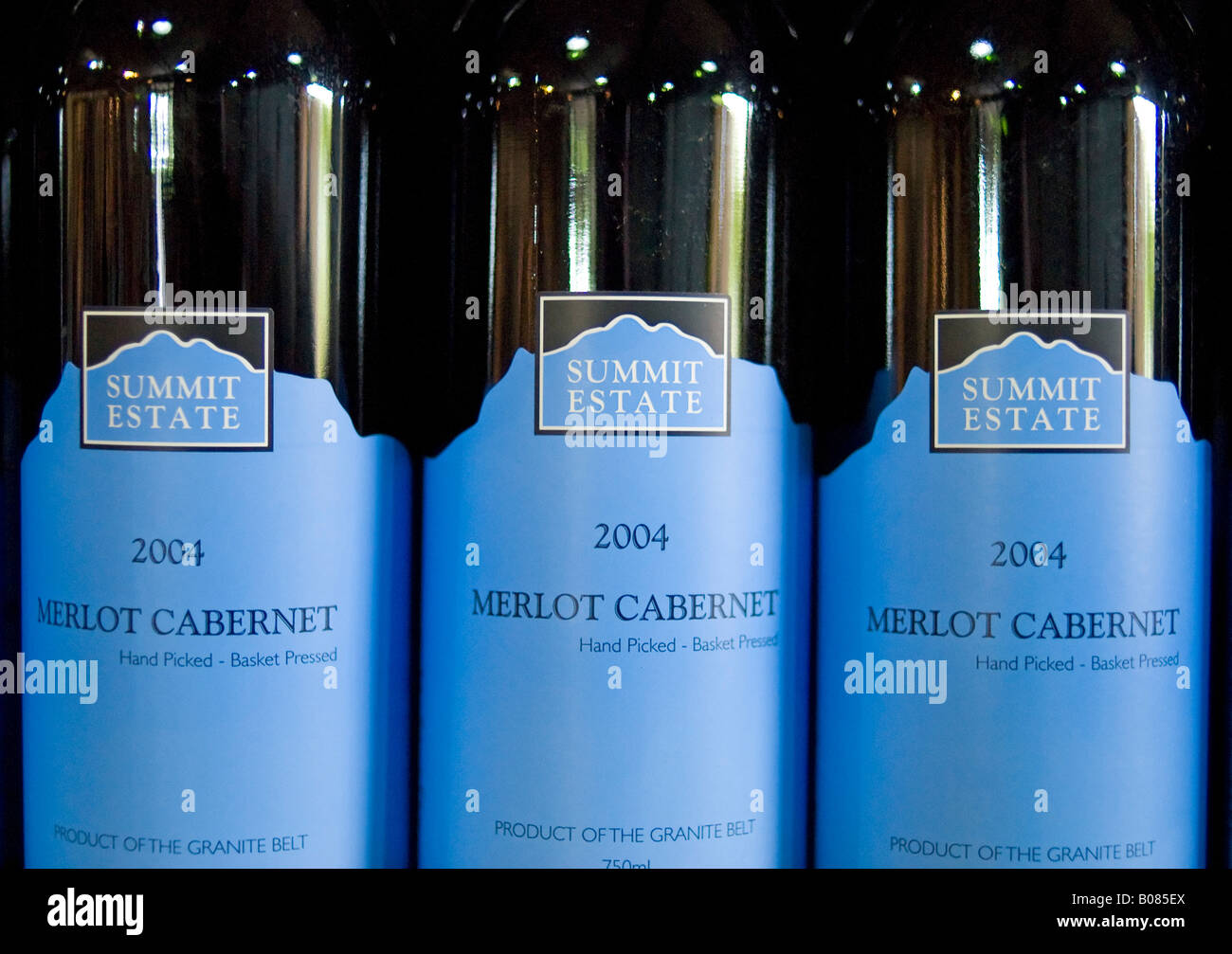 Located in queenslands granite belt wine region hi-res stock ...