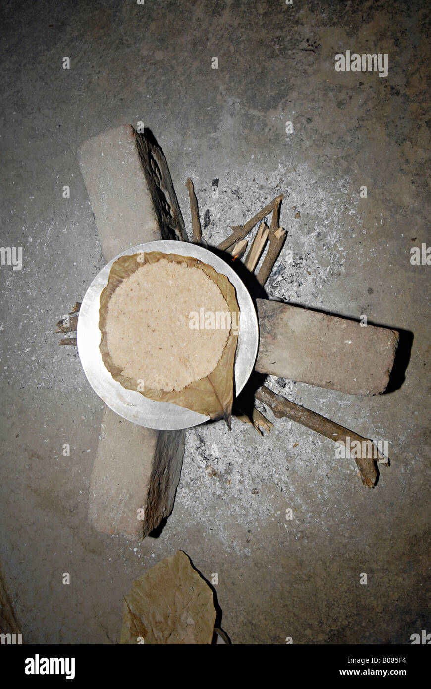 Rice Bread cooked by Warli Tribal Stock Photo - Alamy