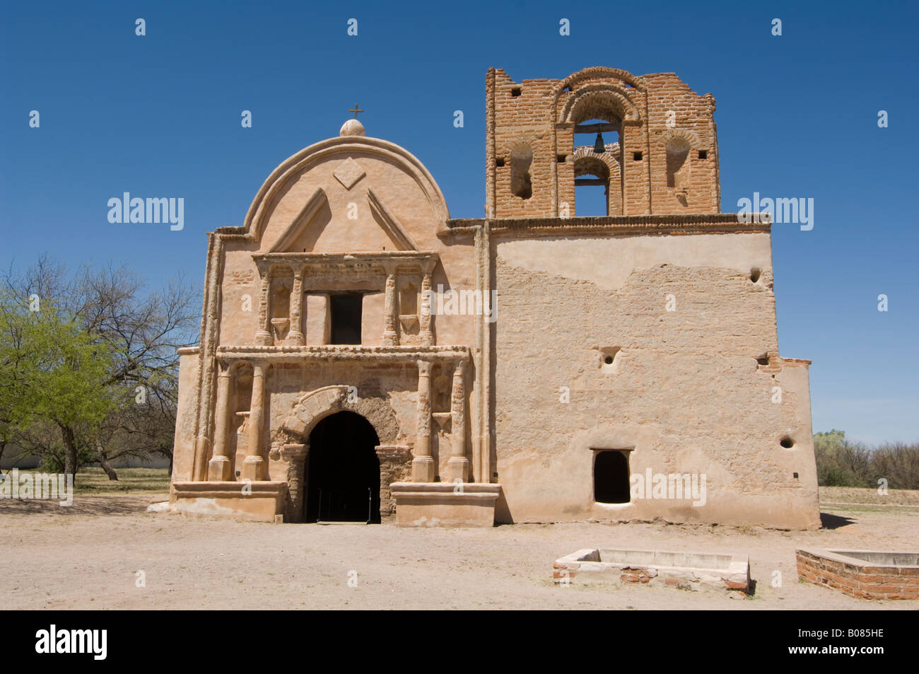 Old Jesuit Mission Tumacacori Arizona USA Stock Photo - Alamy