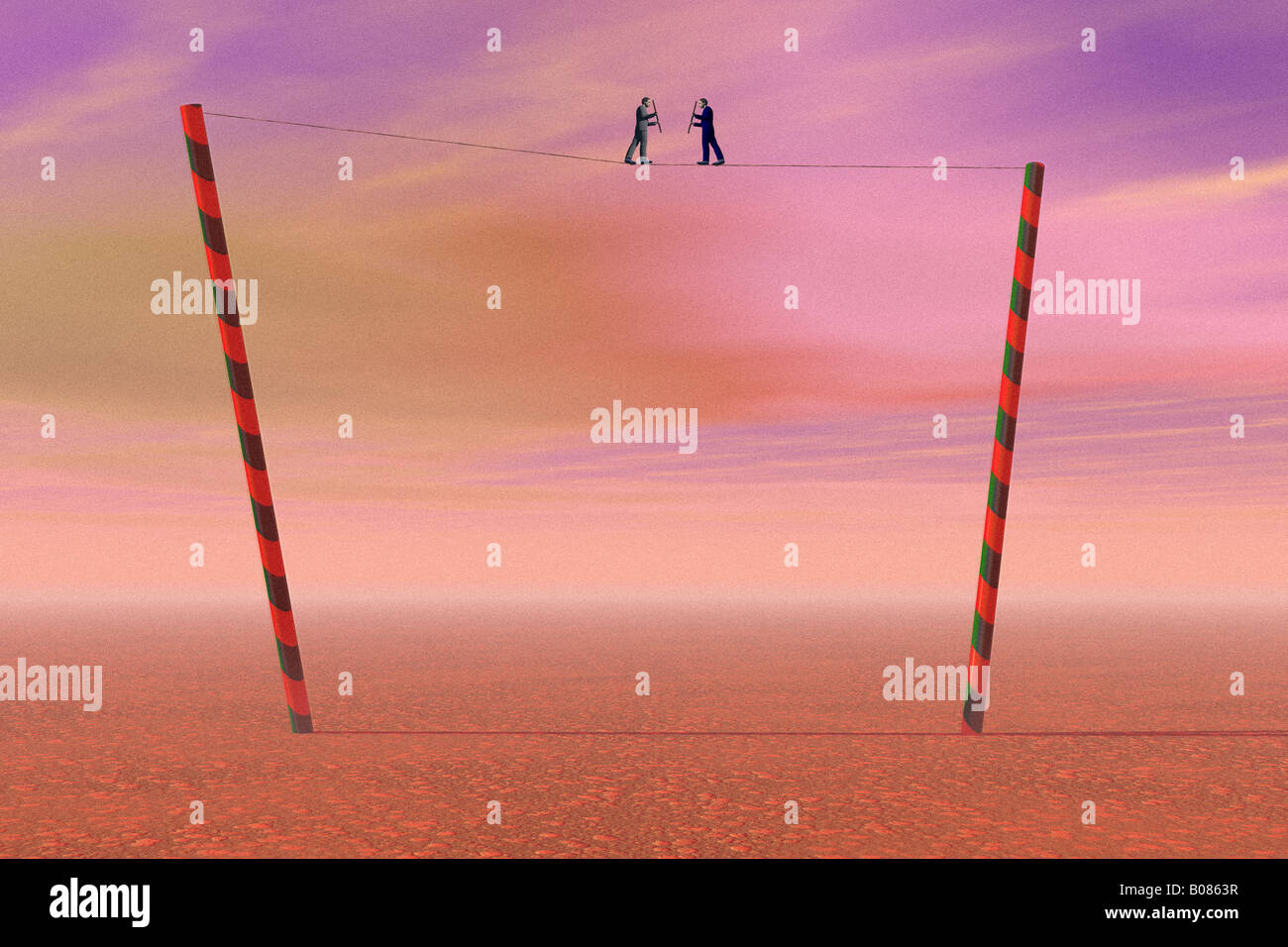 Faceoff concept hi-res stock photography and images - Alamy