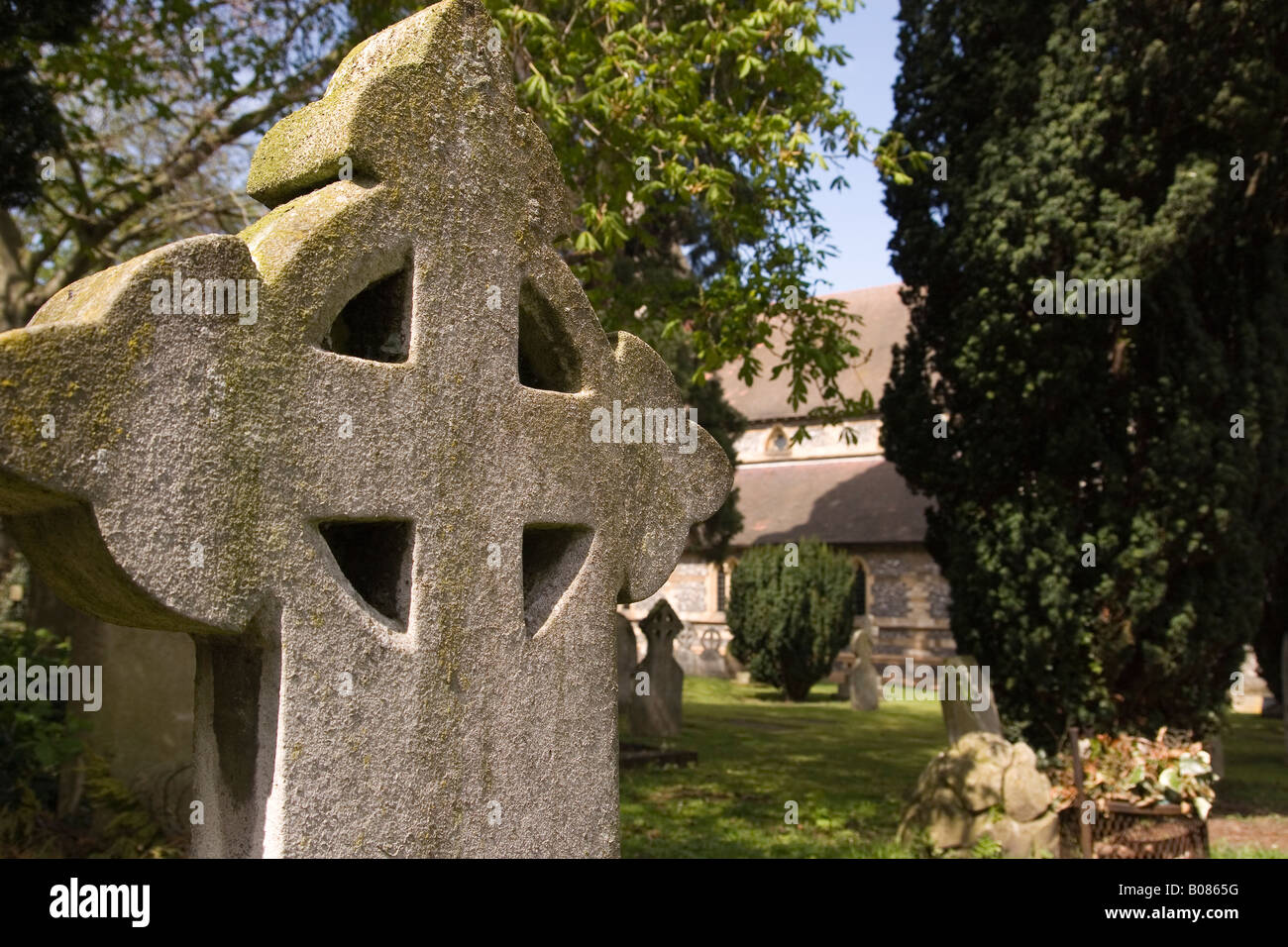 St Johns Cemetery Croydon Stock Photo - Alamy