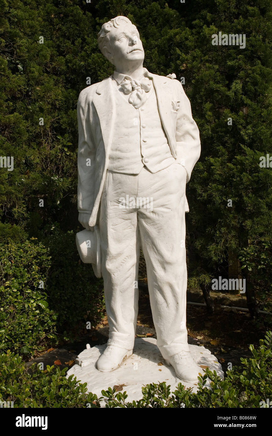 Japan Nagasaki Glover Gardens Puccini statue Stock Photo - Alamy