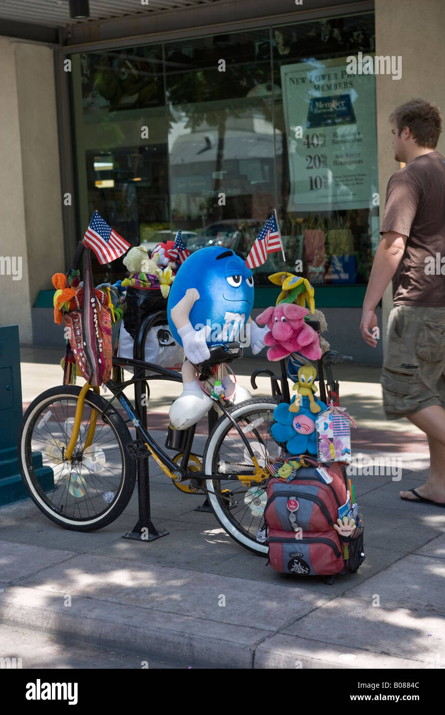 Wacky Bicycle Third Street Santa Monica Los Angeles California USA ...