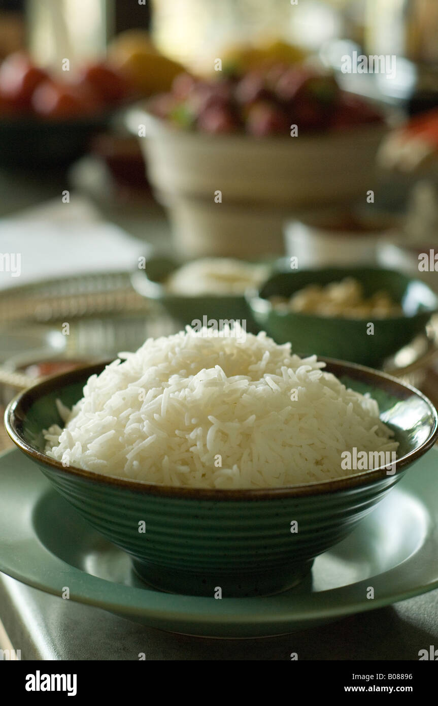 A bowl of rice Stock Photo - Alamy