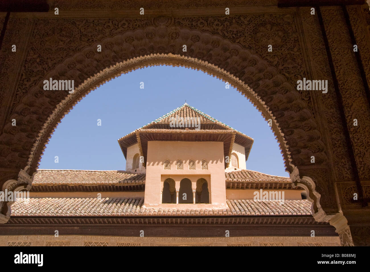 Roof in the arch,Alhambra,Granada,Andalusia, Spain Stock Photo - Alamy