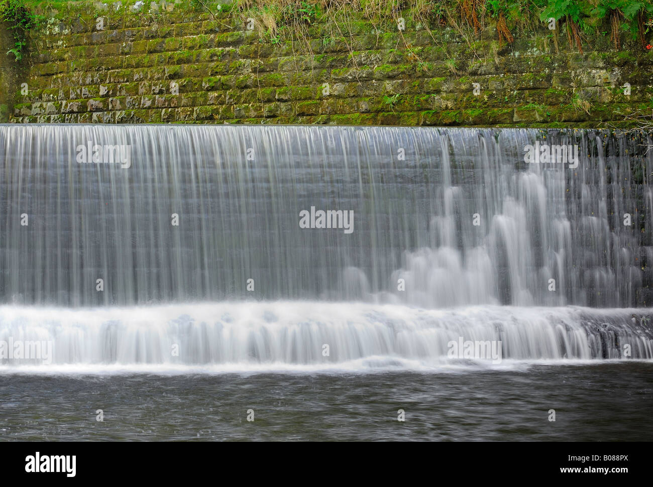 Water cascade weir on river hi-res stock photography and images - Alamy