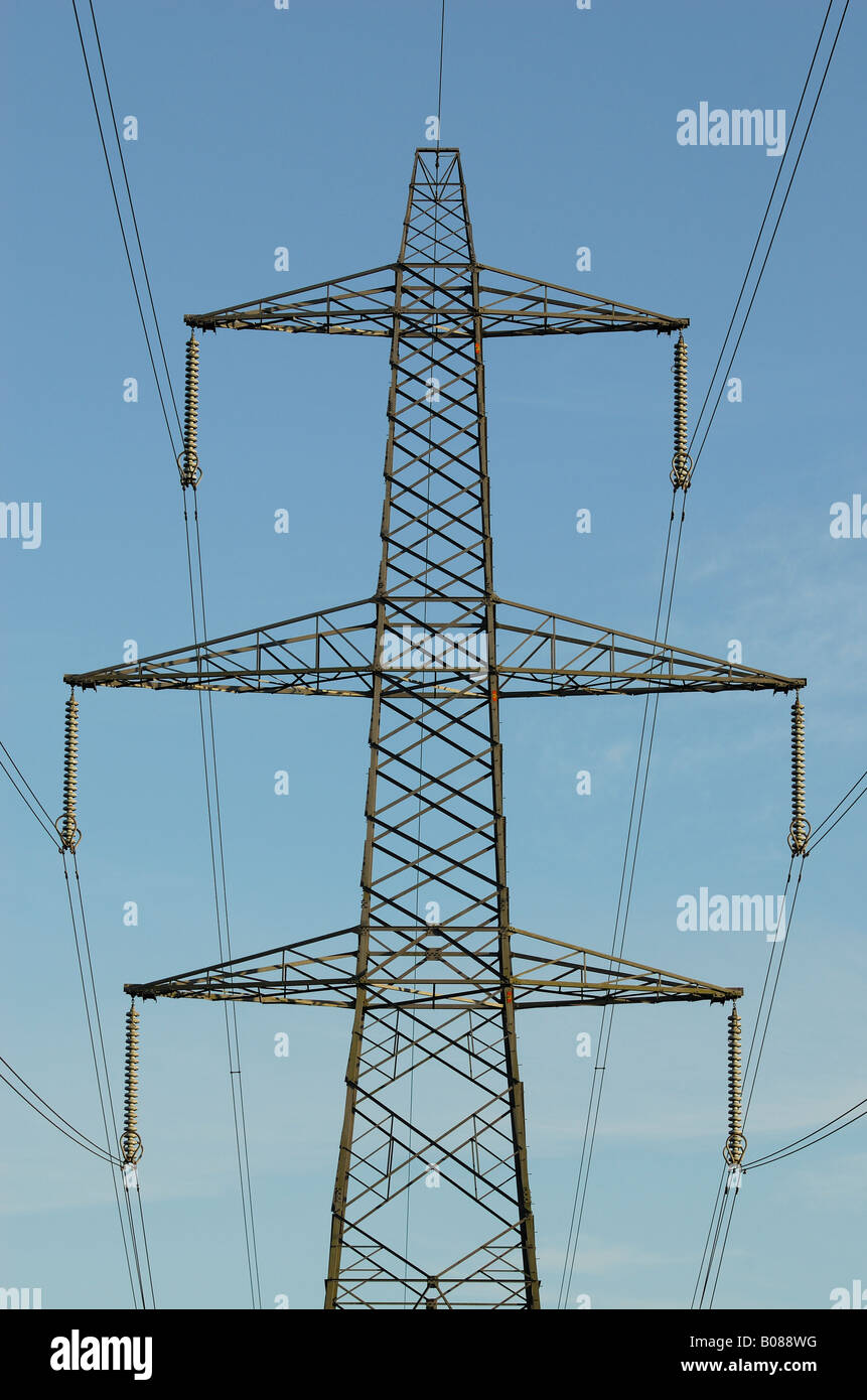 High voltage pylon insulators hi-res stock photography and images - Alamy