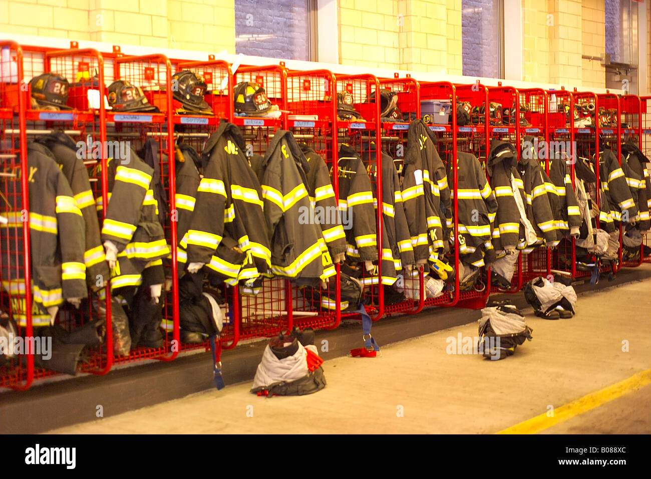 Firefighter s uniforms Stock Photo - Alamy
