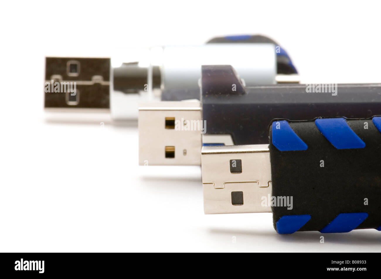 object on white USB Flash memory Stock Photo - Alamy