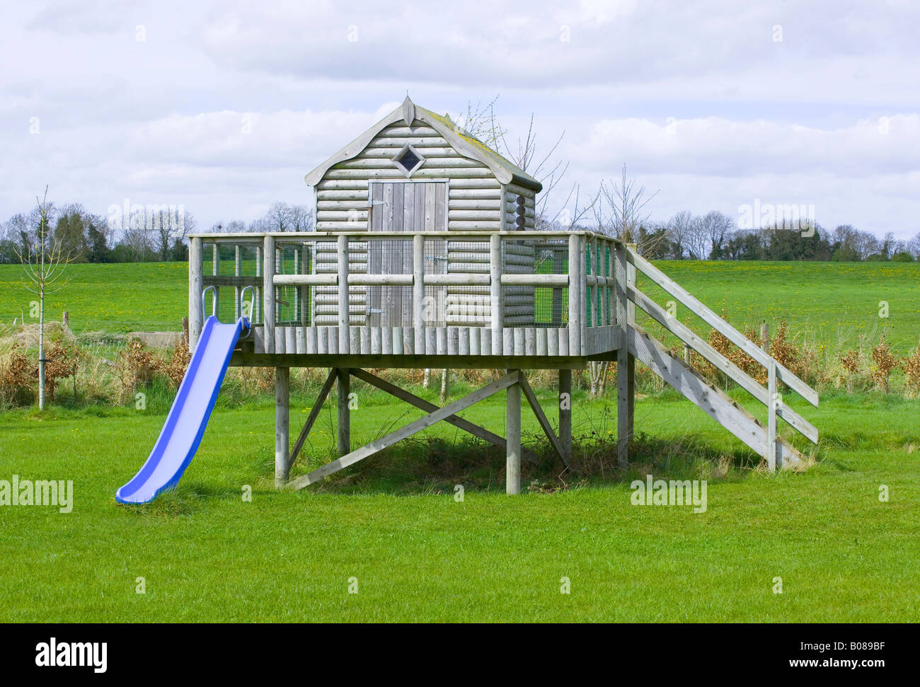 Tree House On Timbers