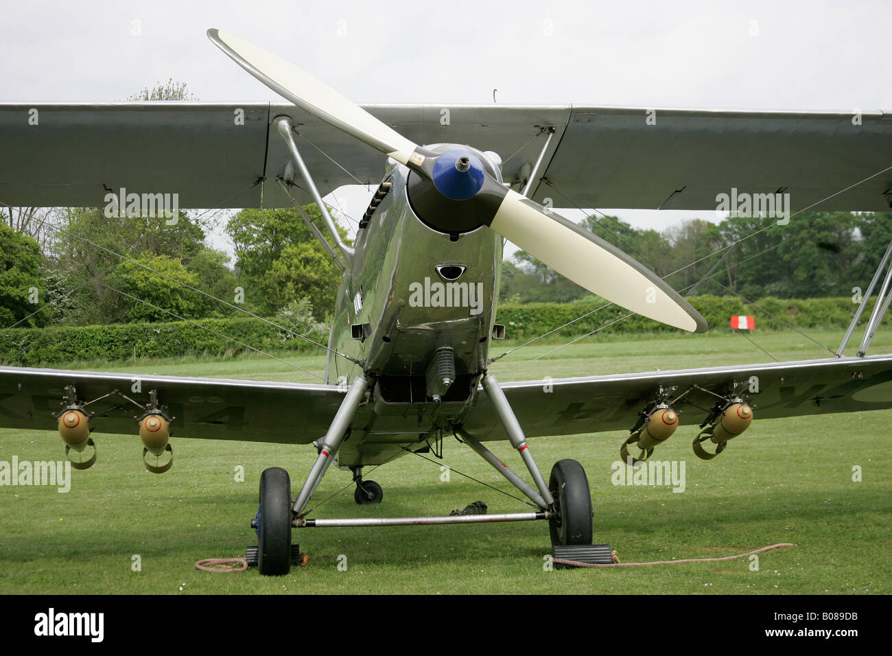 HAWKER HIND 1930'S FIGHTER AIRCRAFT Stock Photo - Alamy