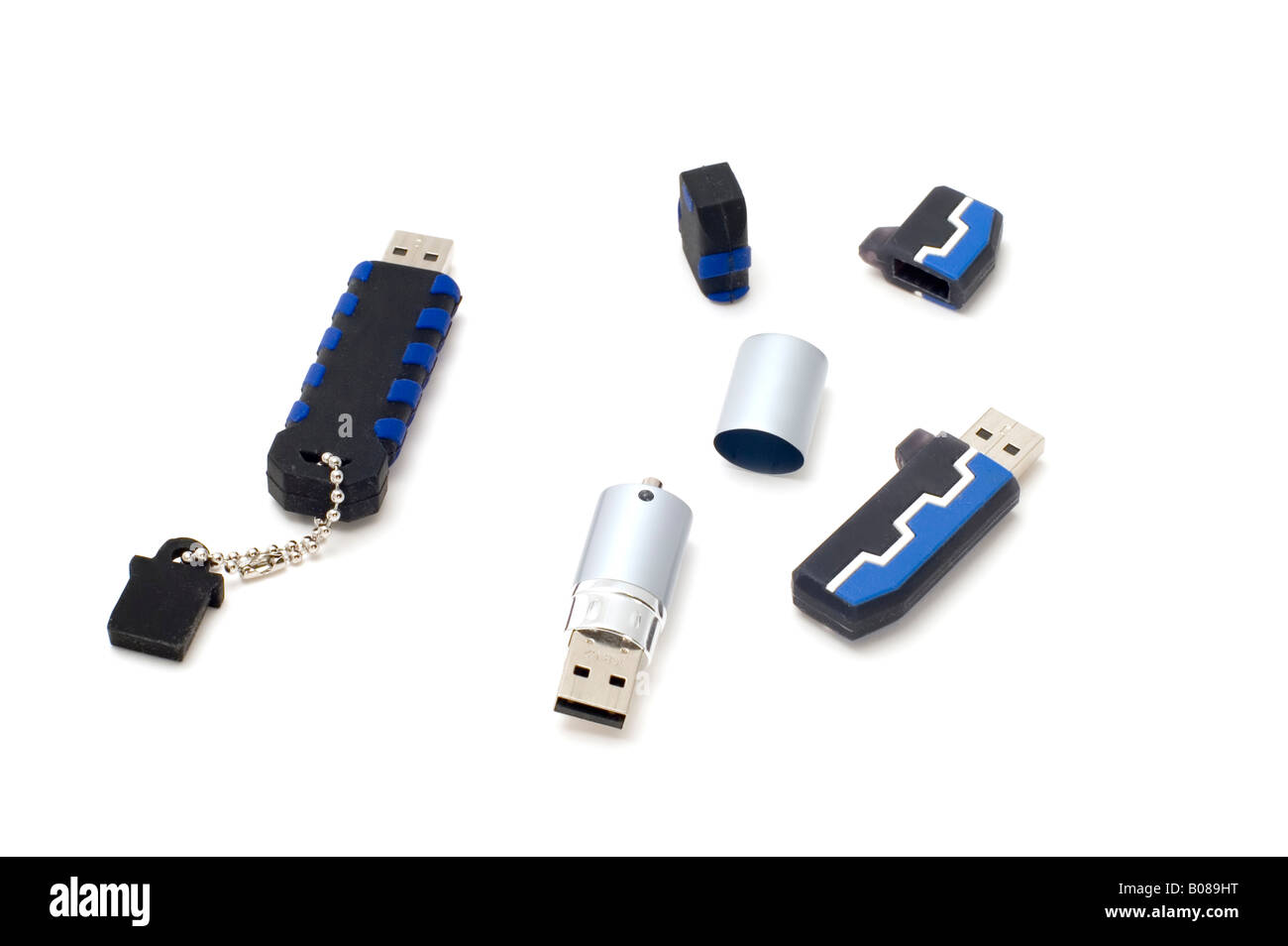 object on white USB Flash memory Stock Photo - Alamy