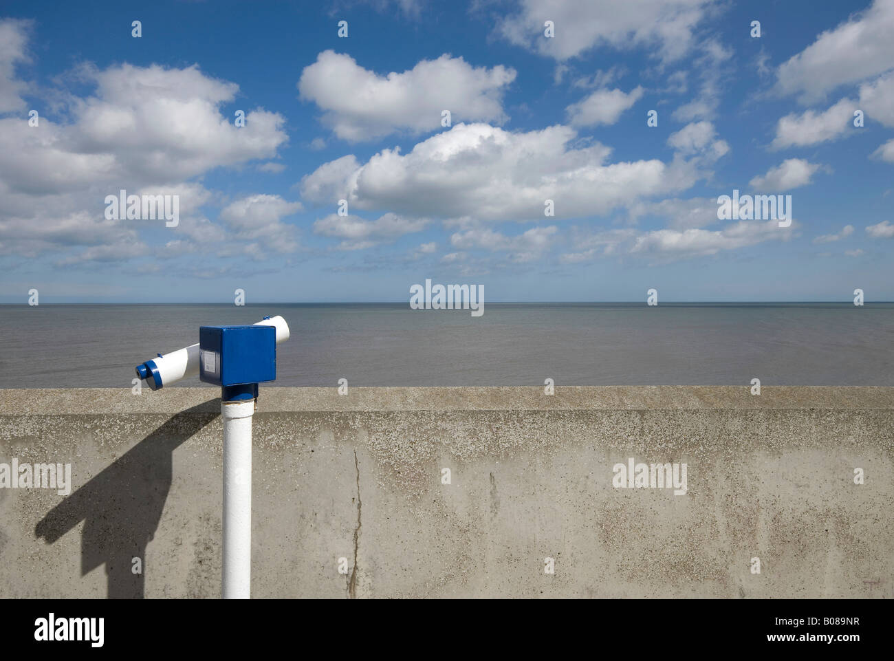 seaside telescope, sheringham, norfolk, england Stock Photo - Alamy