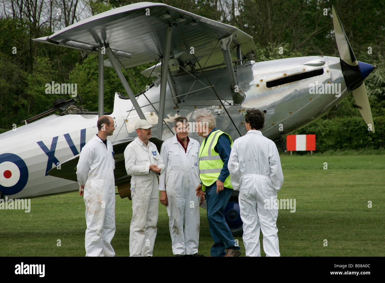 HAWKER HIND 1930'S FIGHTER AIRCRAFT Stock Photo - Alamy