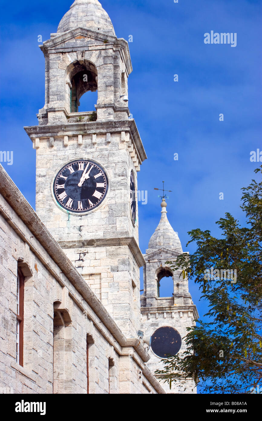 Bermuda clock tower hi-res stock photography and images - Alamy